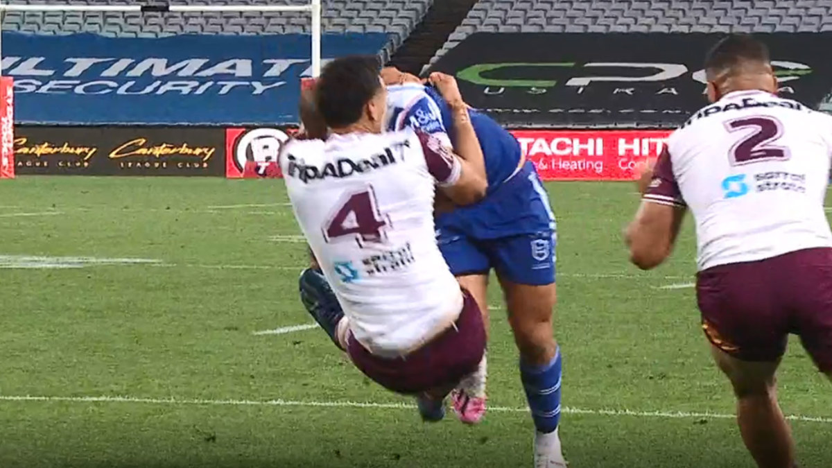 NRL news, Albert Hopoate stands-up older brother Will with stunning try ...