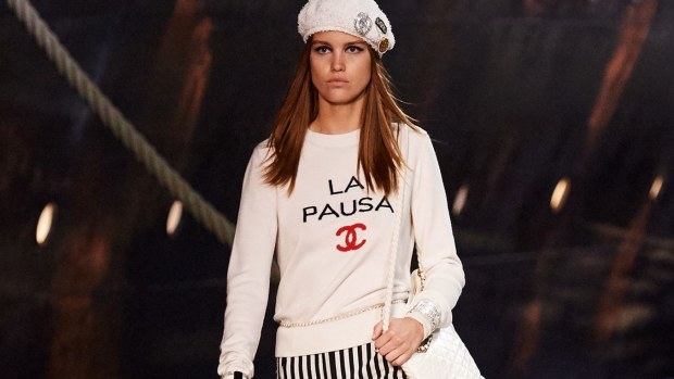 Chanel's latest cashmere collection comes courtesy of Scotland's Barrie ...