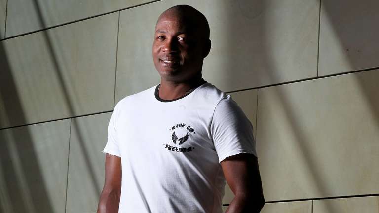 Brian Lara returns to show daughter Sydney around the city after which ...