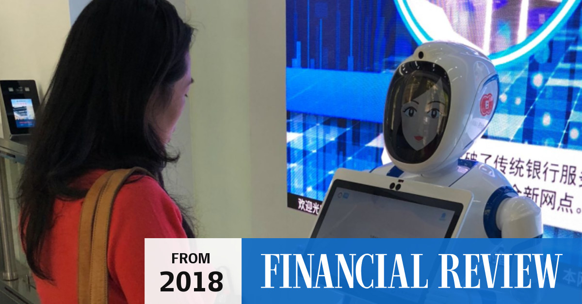 The Chinese bank branch staffed entirely by robots