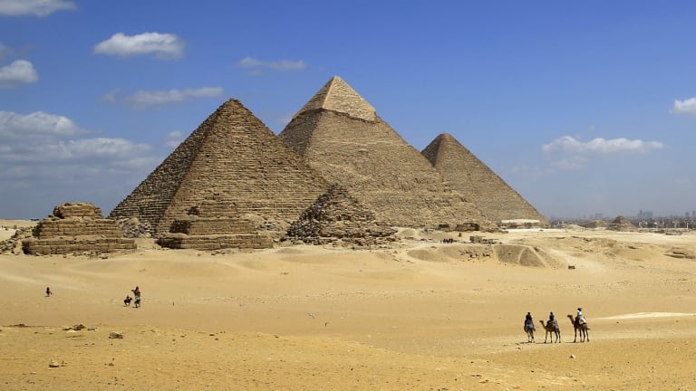 Cosmic rays reveal mysterious void in Egypt's Great Pyramid