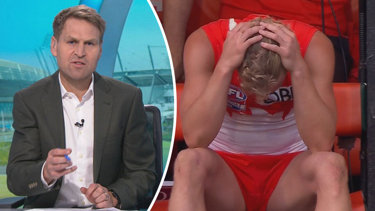 Afl Grand Final 2024 Isaac Heeney Stress Fracture Kane Cornes Comments Reaction Swans V