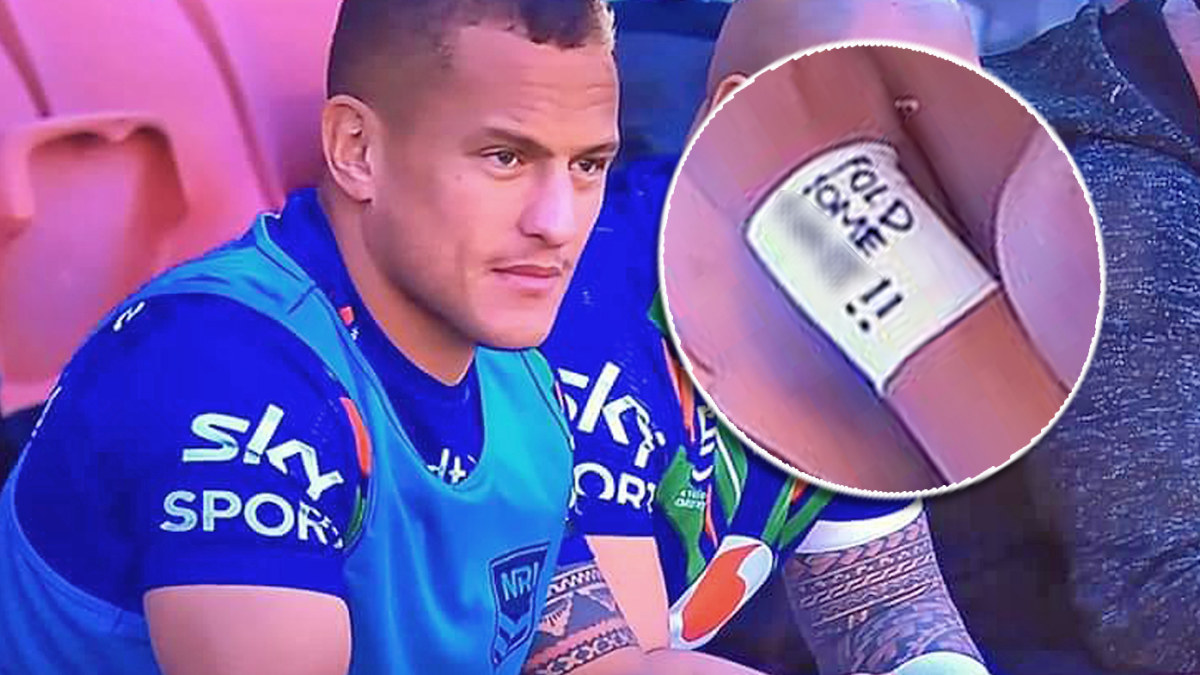 NRL news: Kane Evans wrist tape obscenity swear in New Zealand Warriors ...