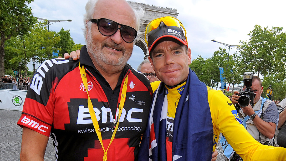 BMC cycling owner Andy Rihs dies, aged 75, Cadel Evans, Tour de France