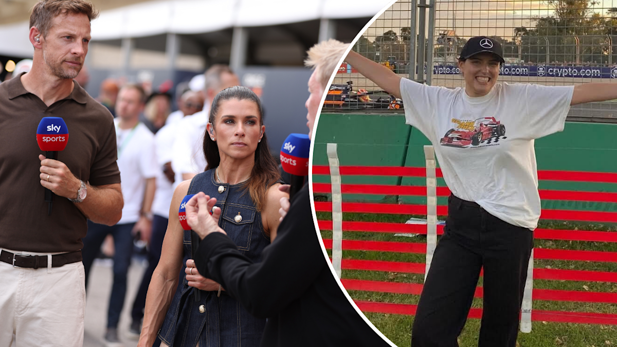 jenson button danica patrick