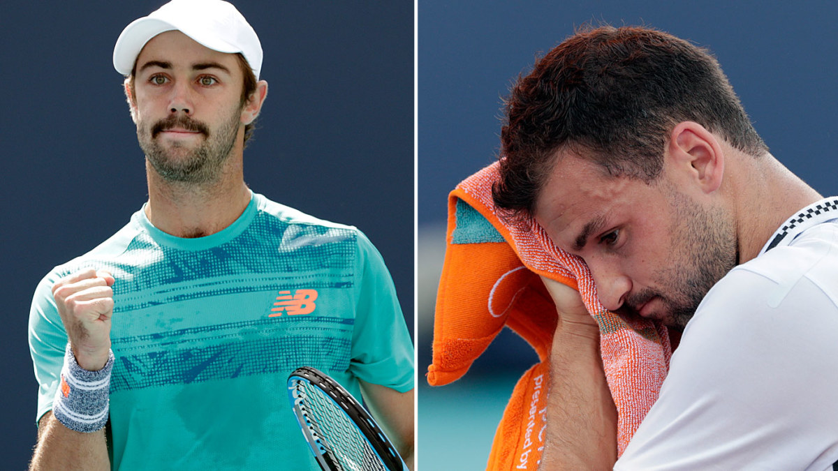Aussie Jordan Thompson downs Grigor Dimitrov at Miami Open