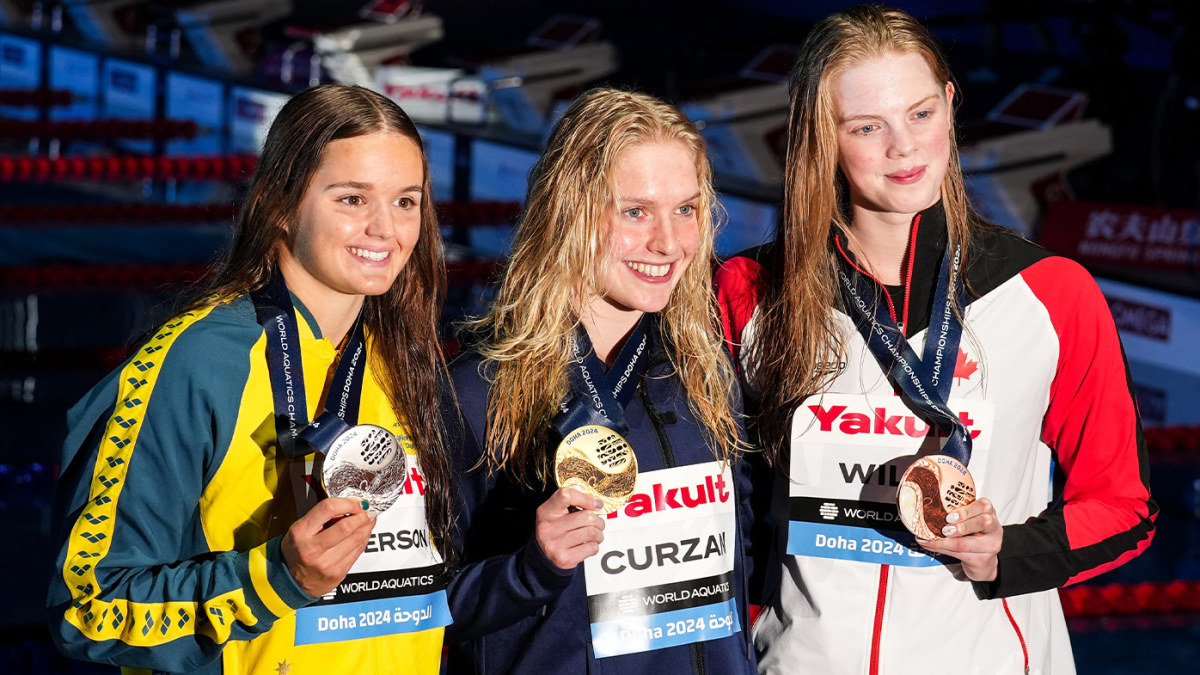 World Aquatics Championships 2024: Iona Anderson wins silver, Jaclyn ...
