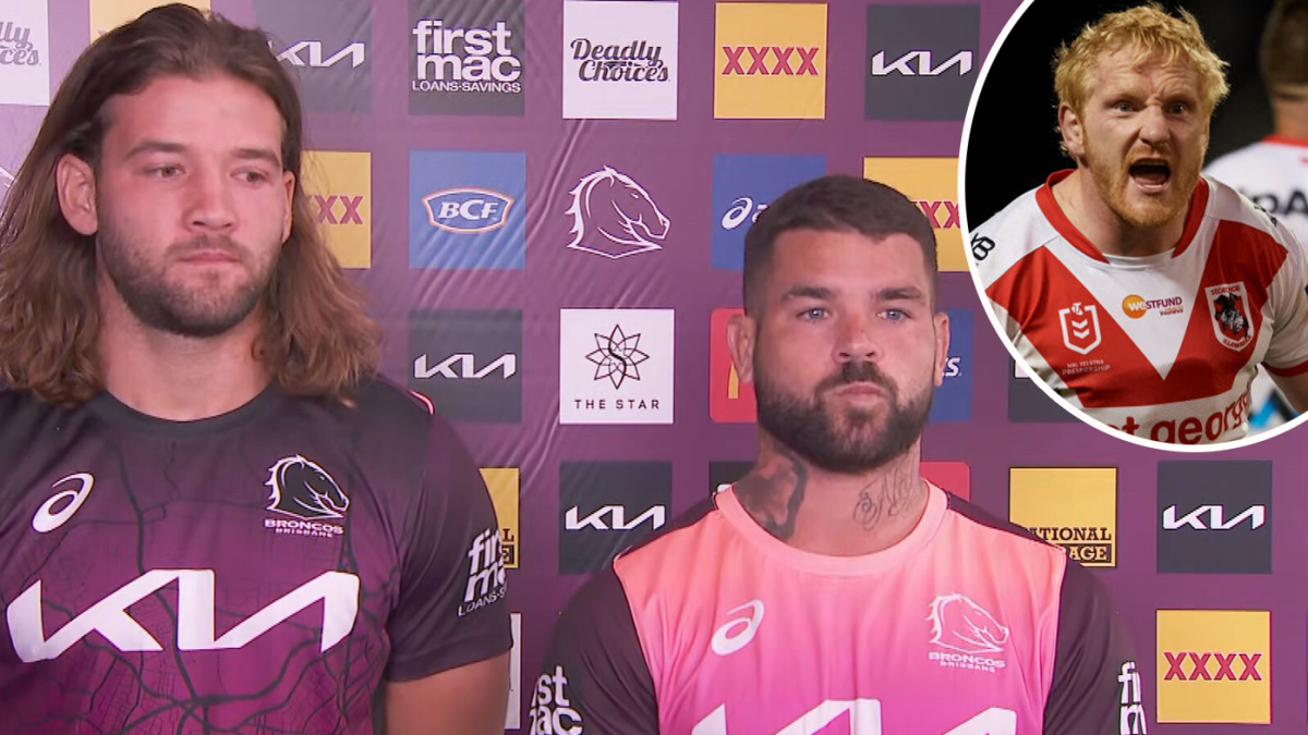 NRL news 2024 | Adam Reynolds and Patrick Carrigan fight; James Graham ...