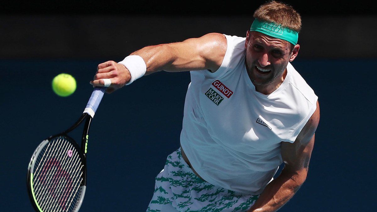 Tennys Sandgren reaction, seven match points vs Roger Federer ...