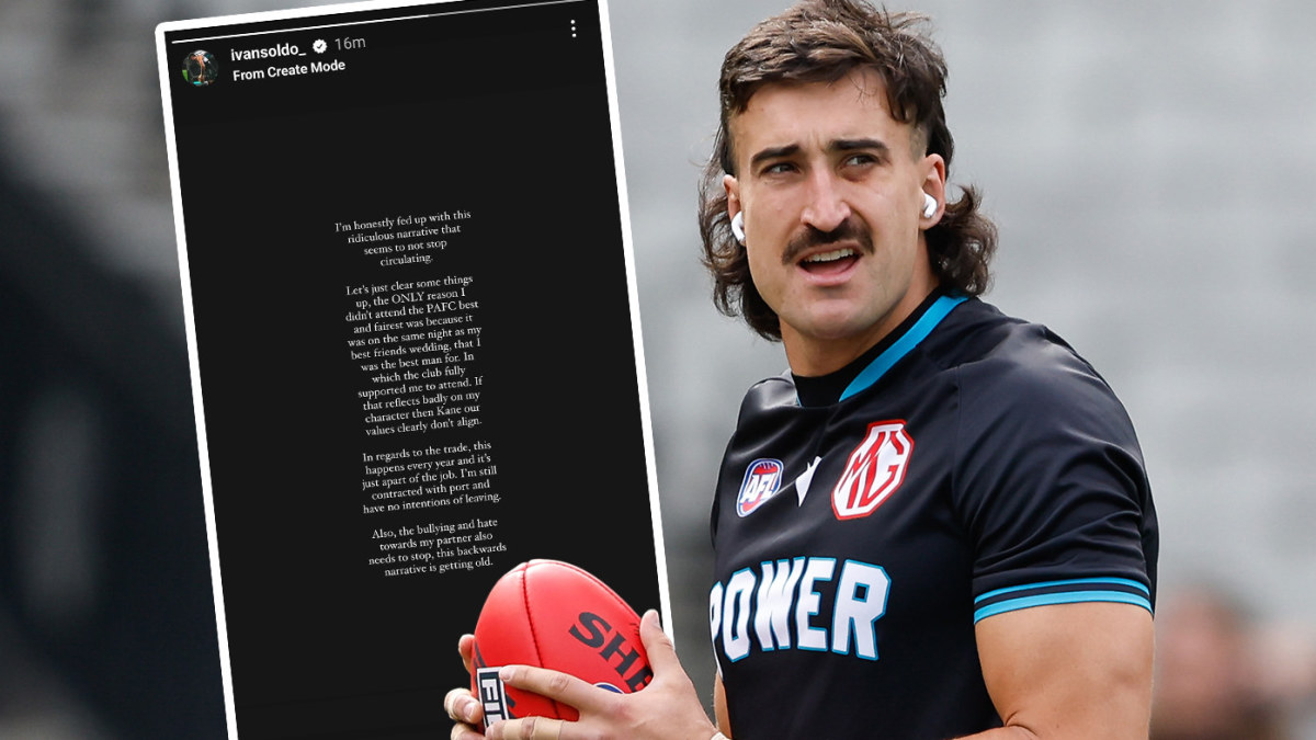 AFL trade news 2024: Ivan Soldo partner, girlfriend, explains Port ...