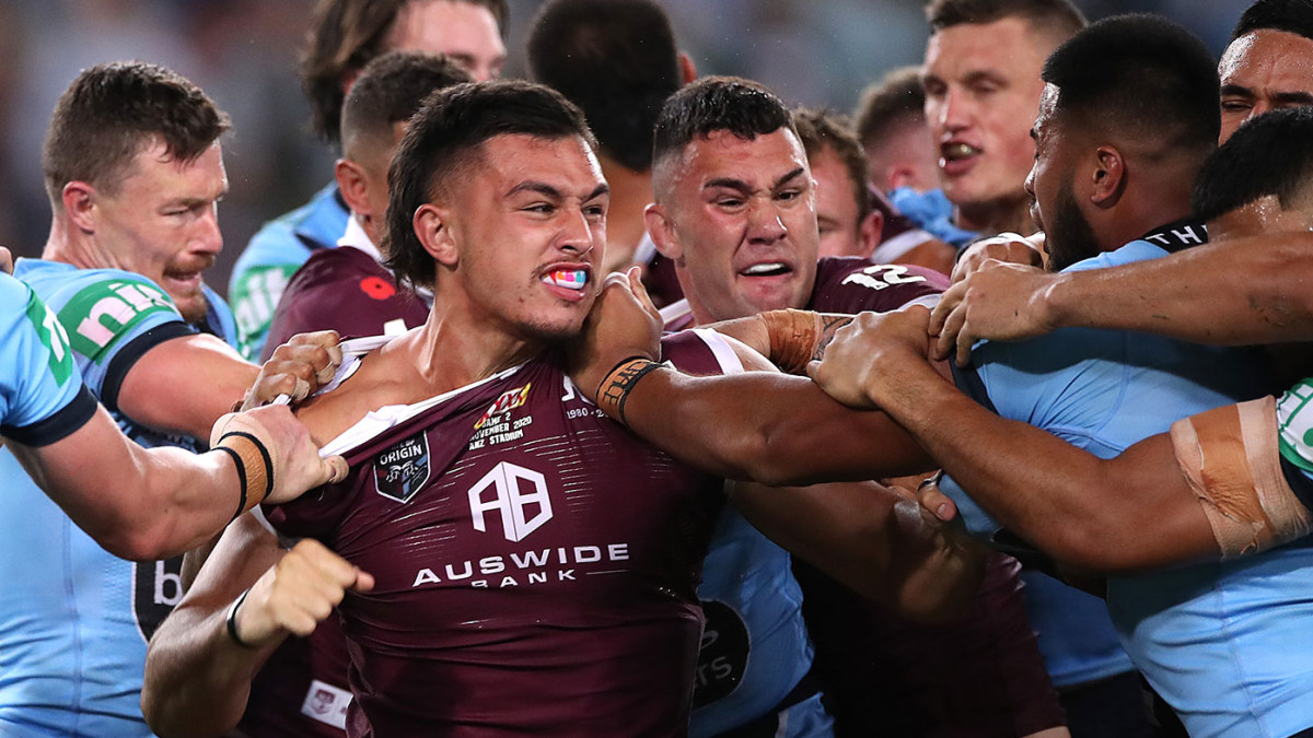 State of Origin news, Payne Haas and Tino Fa'asuamaleaui fight, JT ...