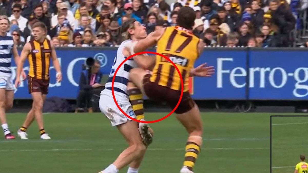 AFL news 2023: Chris Scott fumes over ruck contest high knee following ...