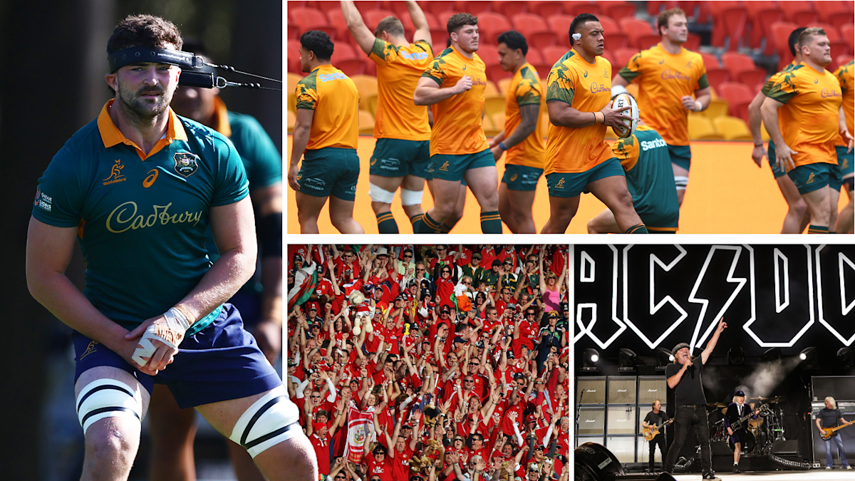 Wallabies vs British Irish Lions 2025: Crowd noise, AC/DC, Jeremy ...