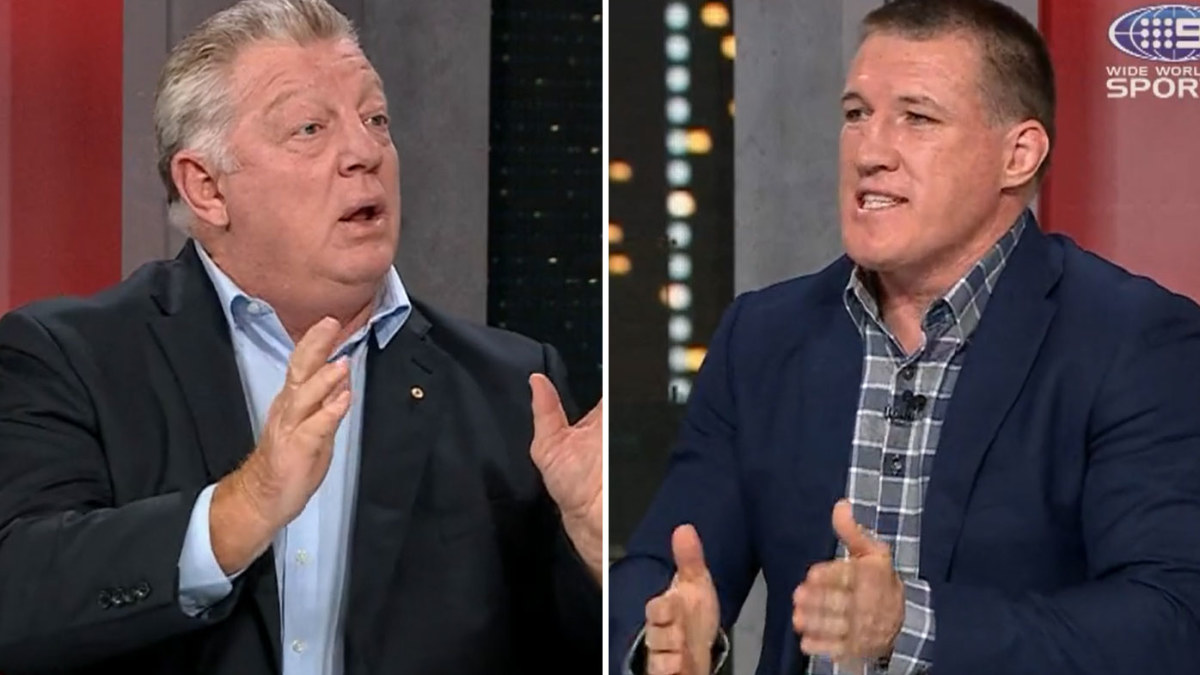 NRL news: Phil Gould, Paul Gallen fire up on Felise Kaufusi's elbow to ...