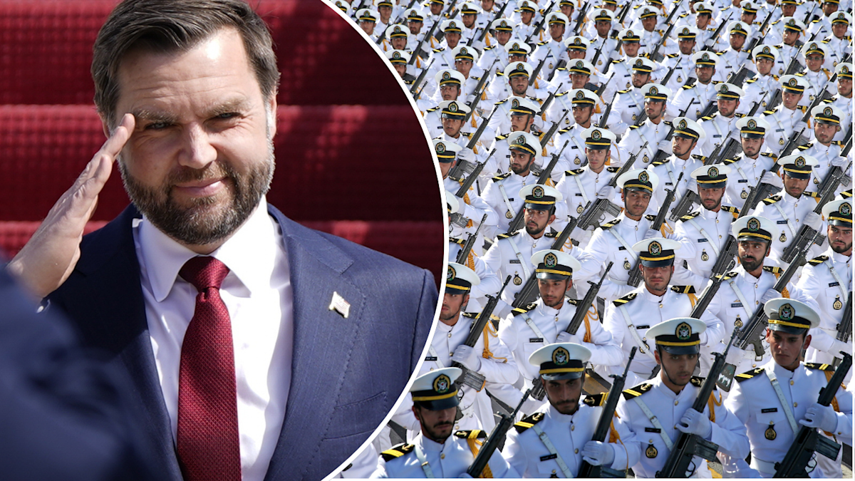 Iran could develop nuclear suicide bomb vests, claims JD Vance | Nine ...