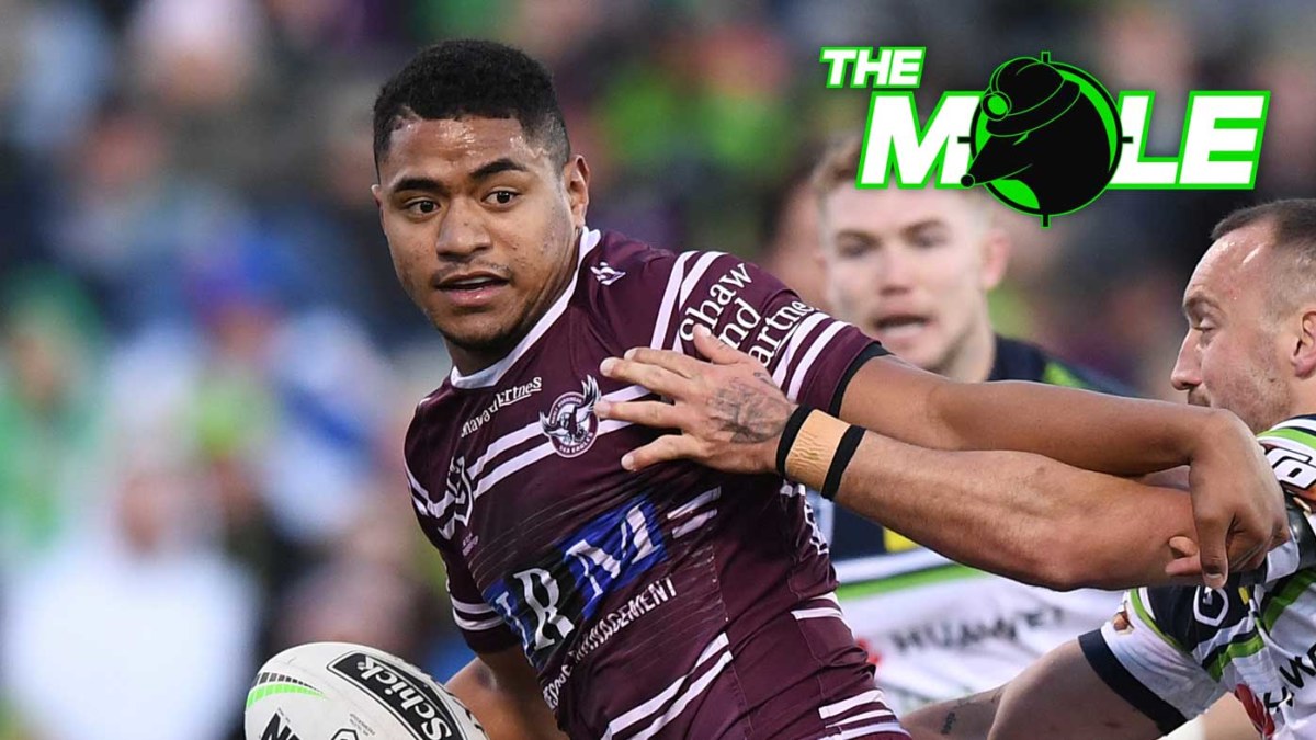 NRL news: Manly Sea Eagles' Manase Fainu mowing lawns on the northern ...