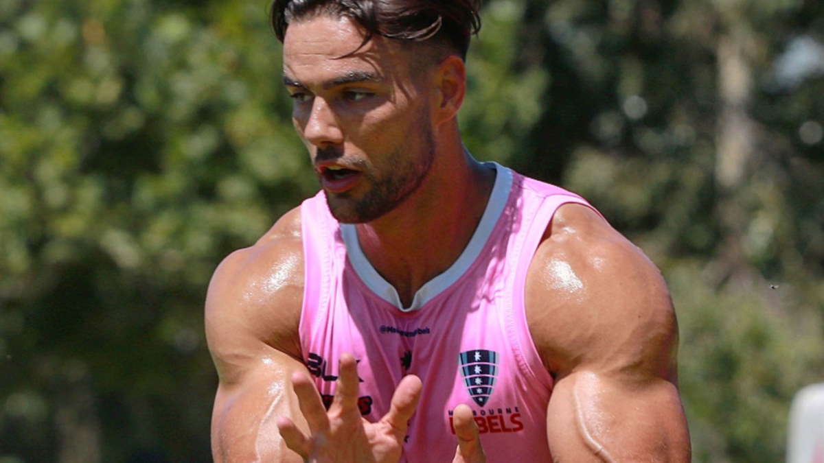 Monster Melbourne Rebels recruit Ryan Louwrens turns heads in social ...