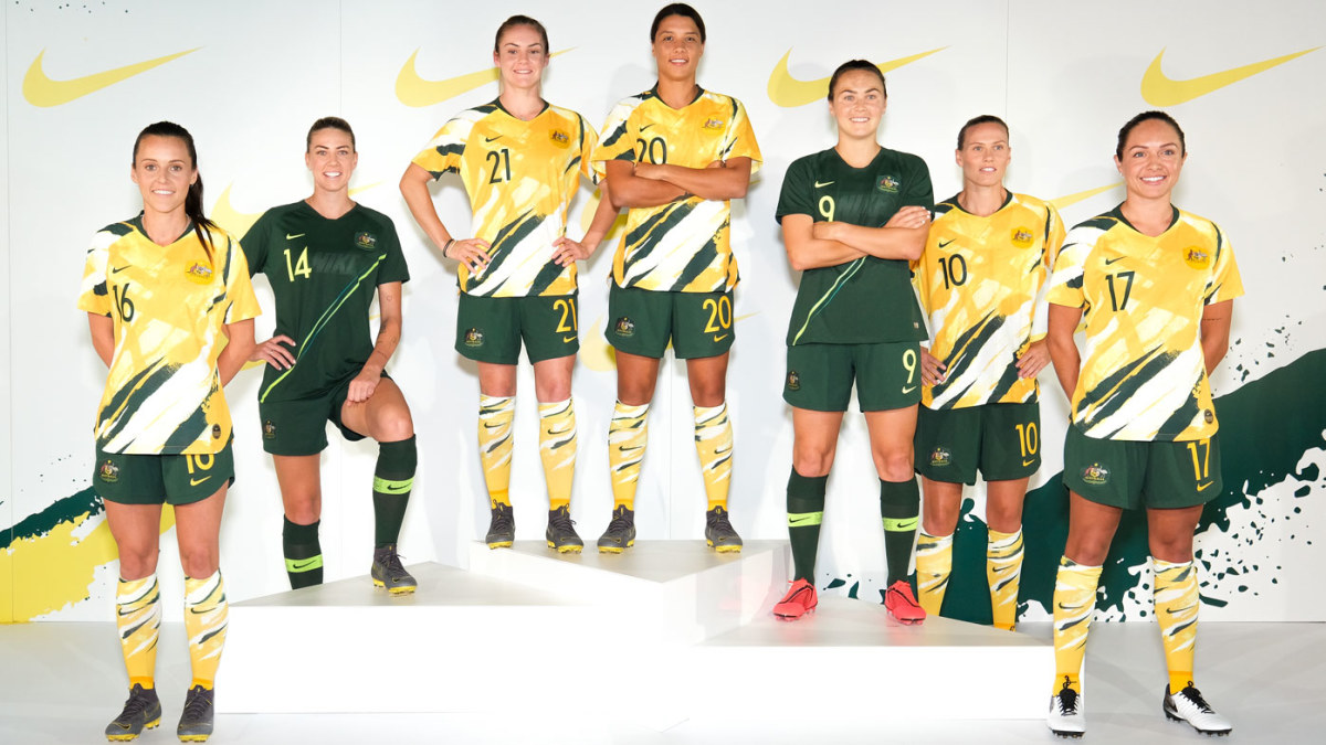 Matildas new kit by Nike for Women's World Cup 2019: Australian ...