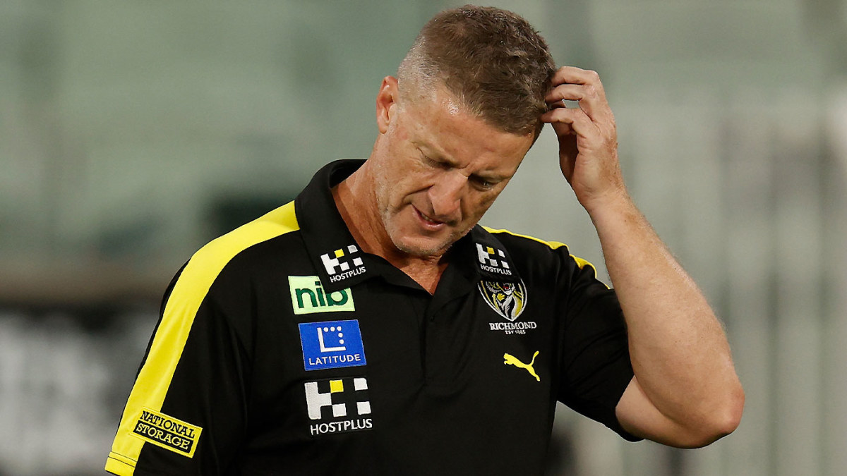 AFL news: Damien Hardwick admits overstepping the mark in VFL Richmond ...