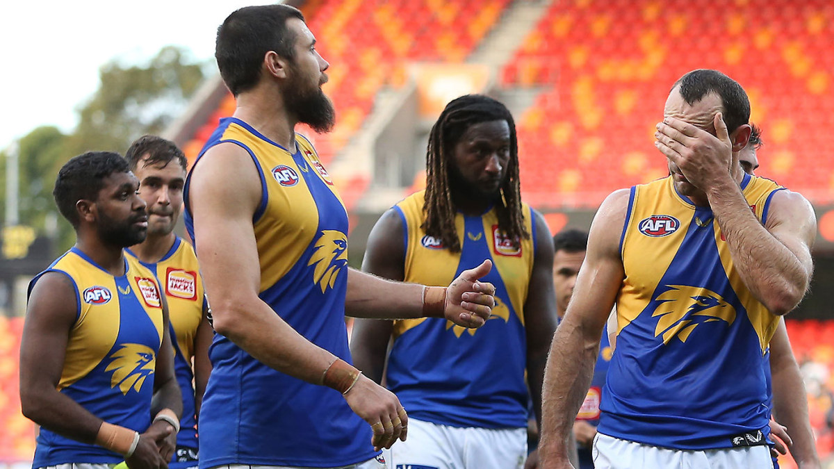 AFL: Adam Simpson unbothered by West Coast Eagles' winless start on the ...