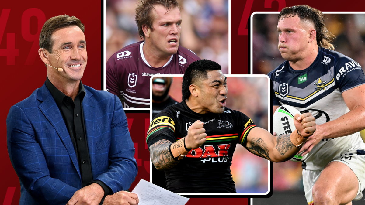 Best NRL Players 2025: Top 50 Rankings (50-41) includes Jake Trbojevic ...