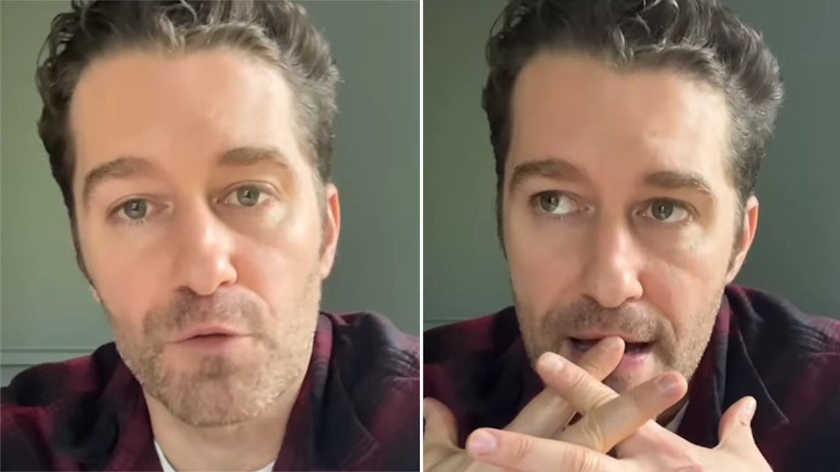Glee alum Matthew Morrison speaks out against 'blatantly untrue ...