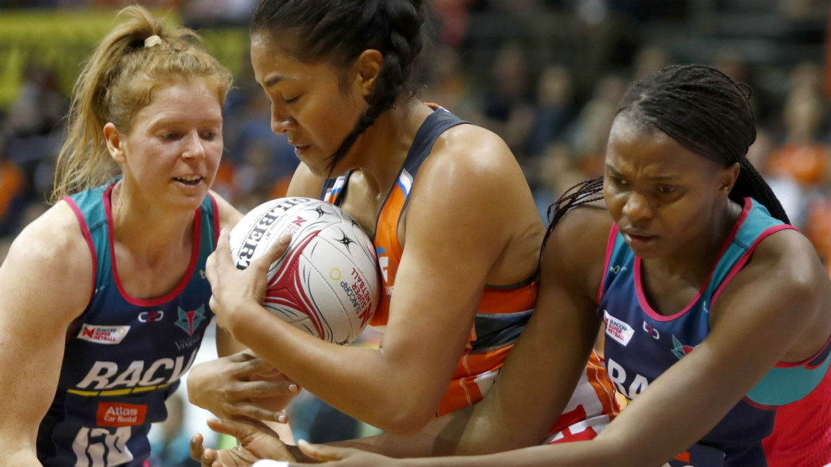 Netball news: GWS Giants hold off fast-finishing Melbourne Vixens in ...