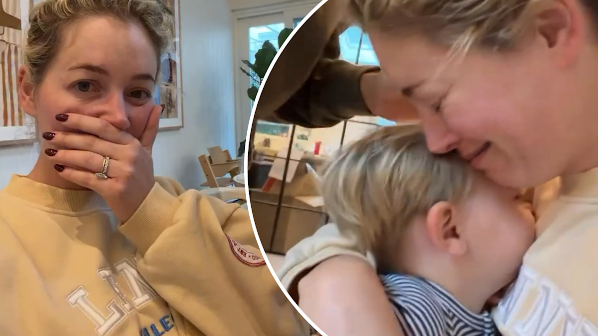 Holly Kingston sobs after Jimmy Nicholson gives their son a horrible ...