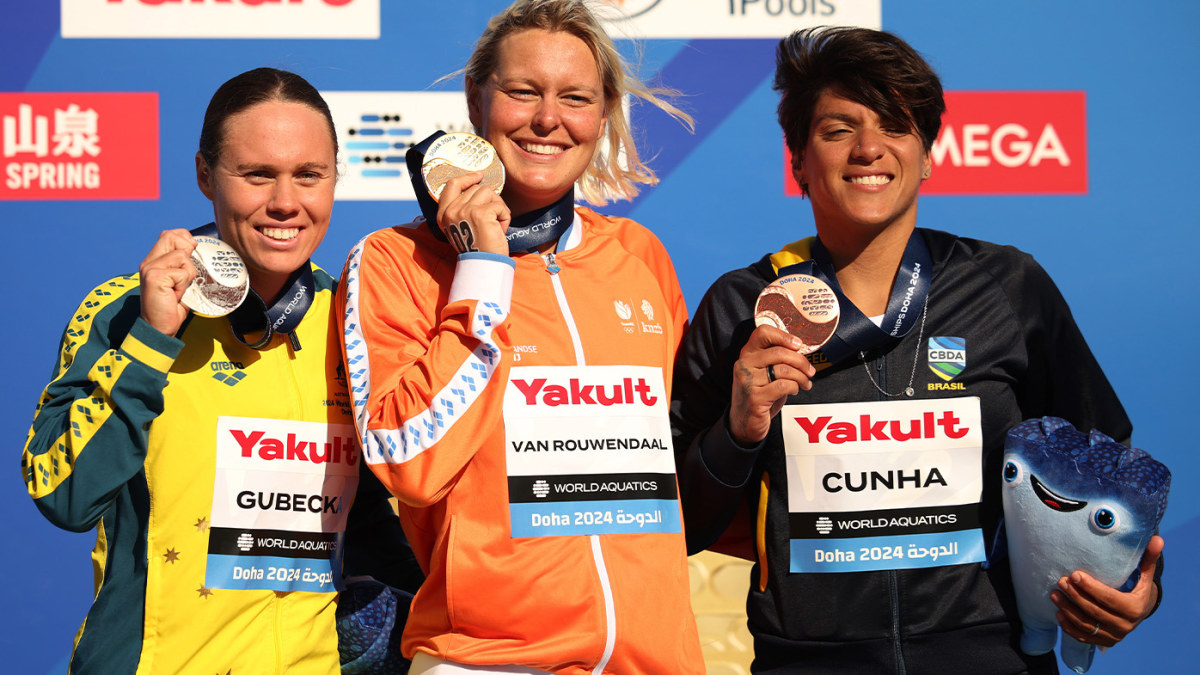 World Aquatics Championships 2024: Chelsea Gubecka, Annabelle Smith ...