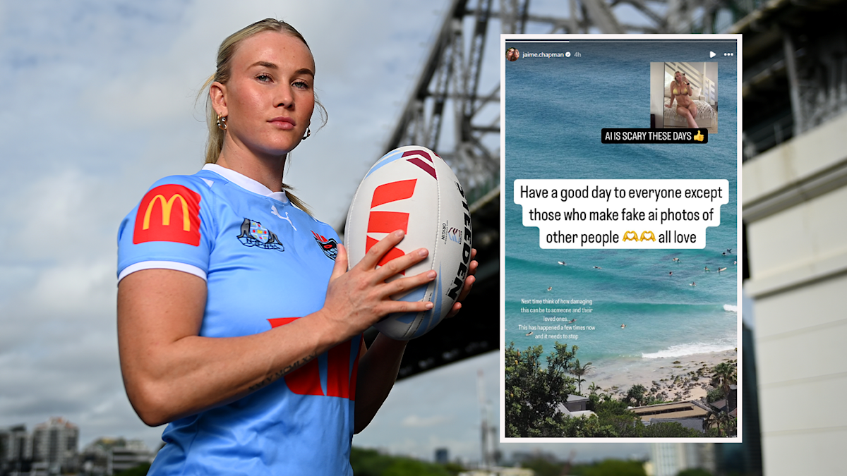 NRLW news 2025 | NSW Origin star Jaime Chapman, deepfake AI attack ...
