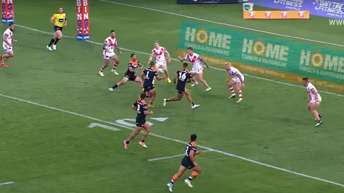 NRL news: Wests Tigers Benji Marshall forward pass has Phil Gould fuming