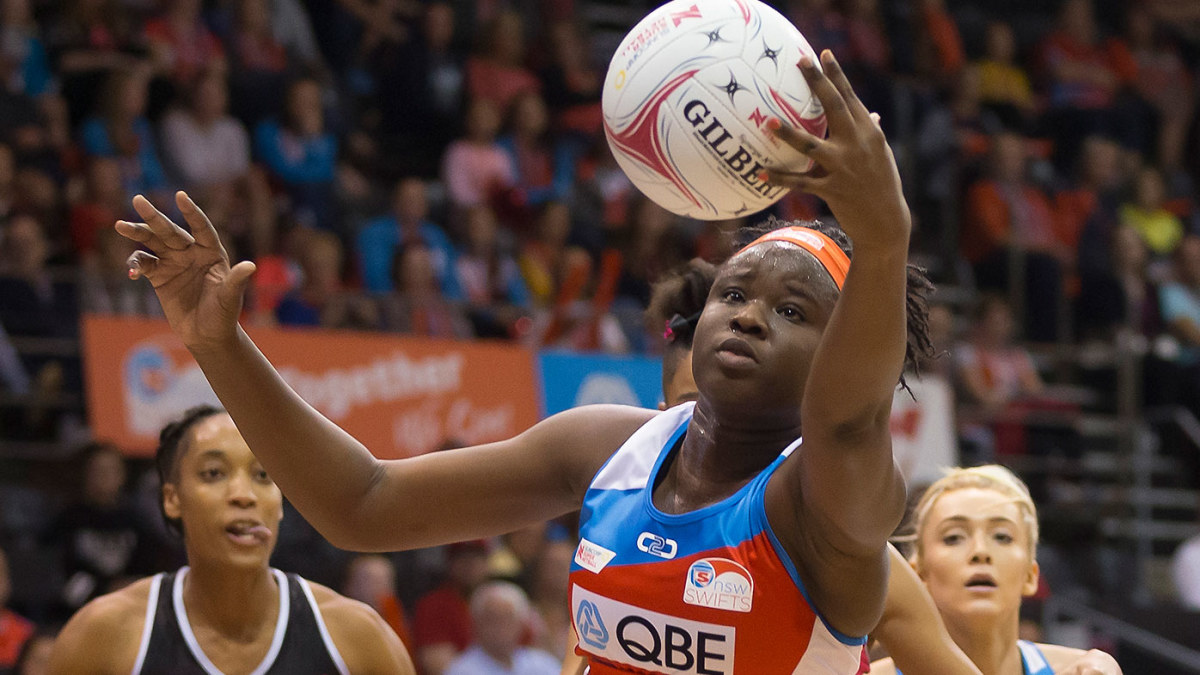 Super Netball: NSW Swifts star Sam Wallace turns in perfect-shooting ...
