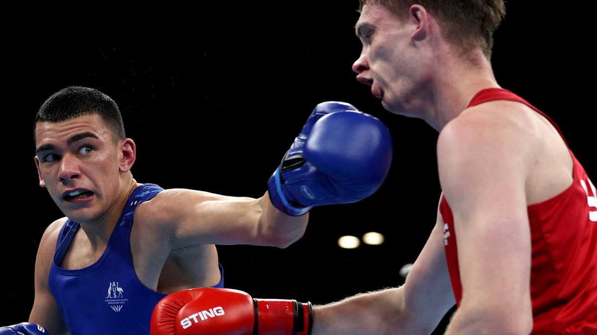 Commonwealth Games 2022: Sam Hickey v Callum Peters boxing fight ...
