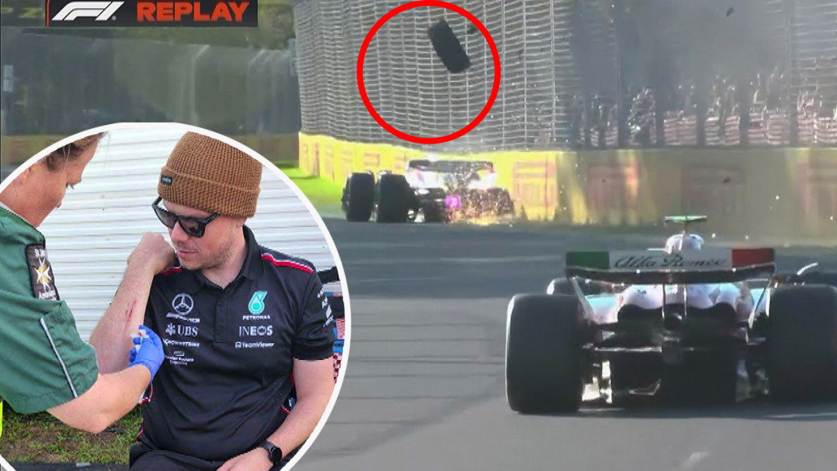 F1 2023: Fan injured by flying debris 'a freak one-off' says Australian ...