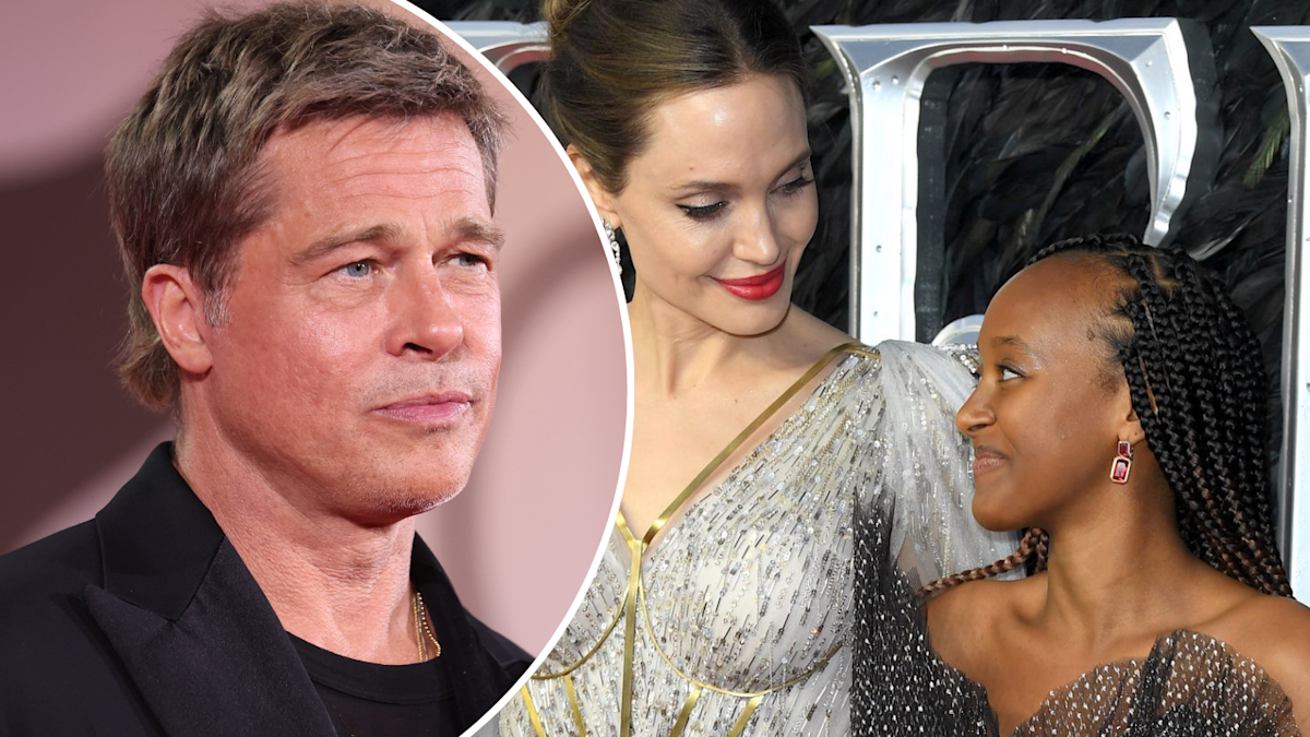 Angelina Jolie's daughter Zahara takes a swipe at dad Brad Pitt during ...