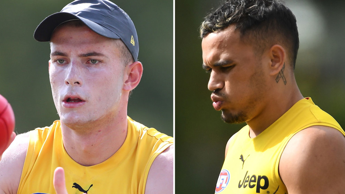 AFL: Richmond's Sydney Stack and Callum Coleman-Jones break silence ...