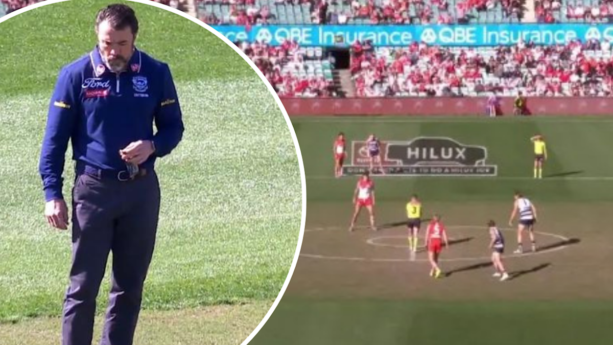 AFL News 2025: Geelong coach Chris Scott's SCG turf complain draws ...