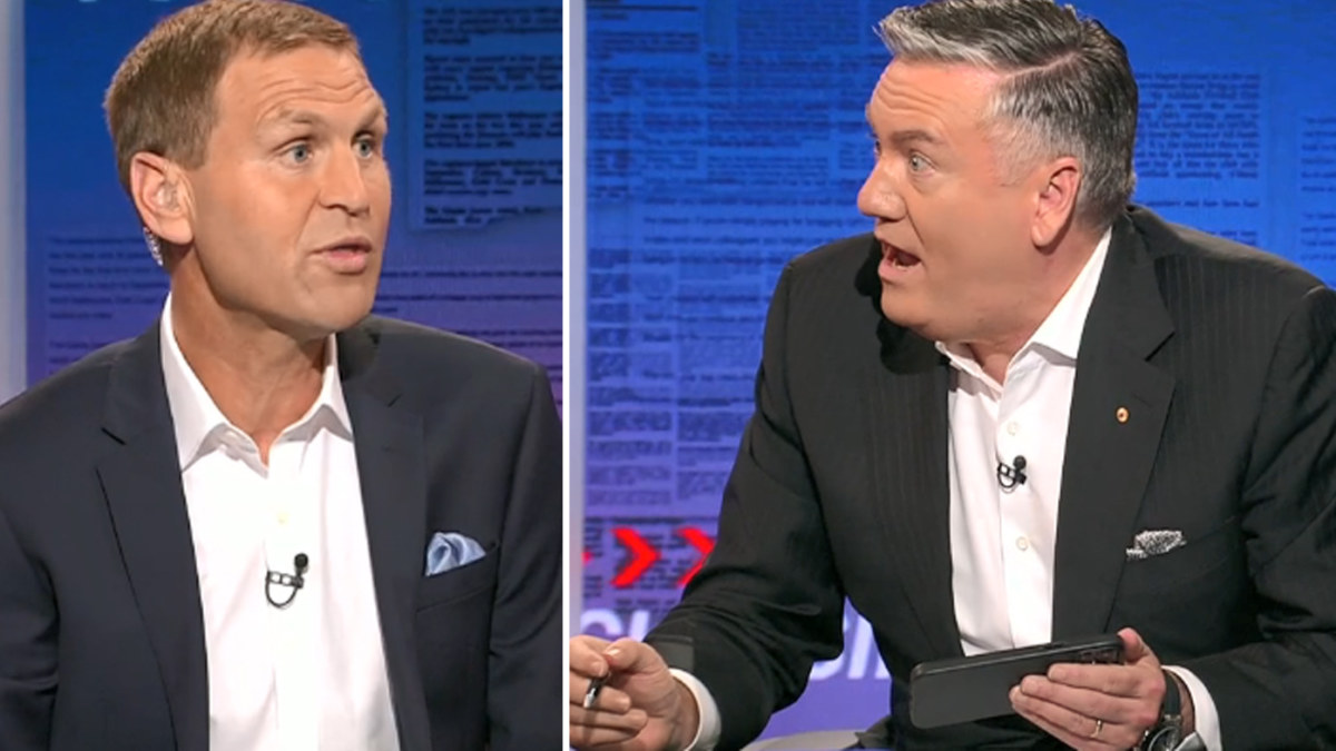 AFL: Eddie McGuire and Kane Cornes face off over Port Adelaide prison ...