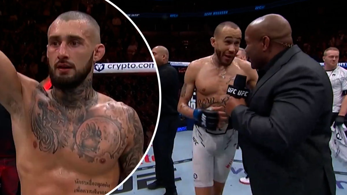 UFC 297 results: Sean Woodson defeats Charles Jourdain after bizarre ...