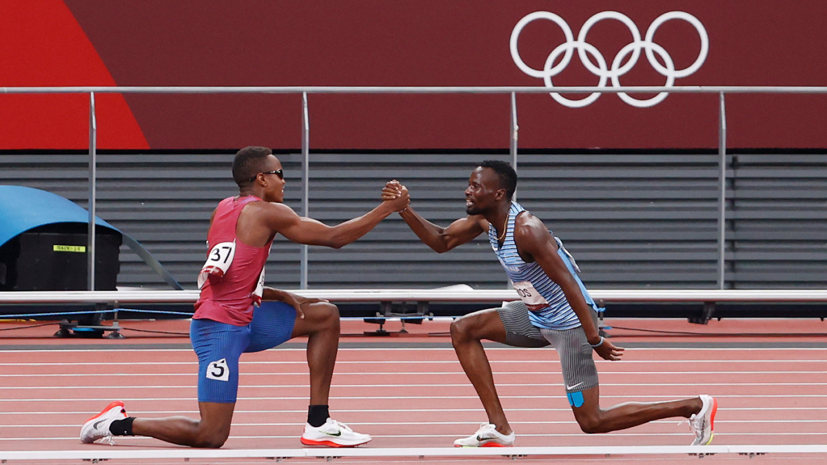 Tokyo Olympics 2021: Isaiah Jewett and Nijel Amos, extraordinary ...