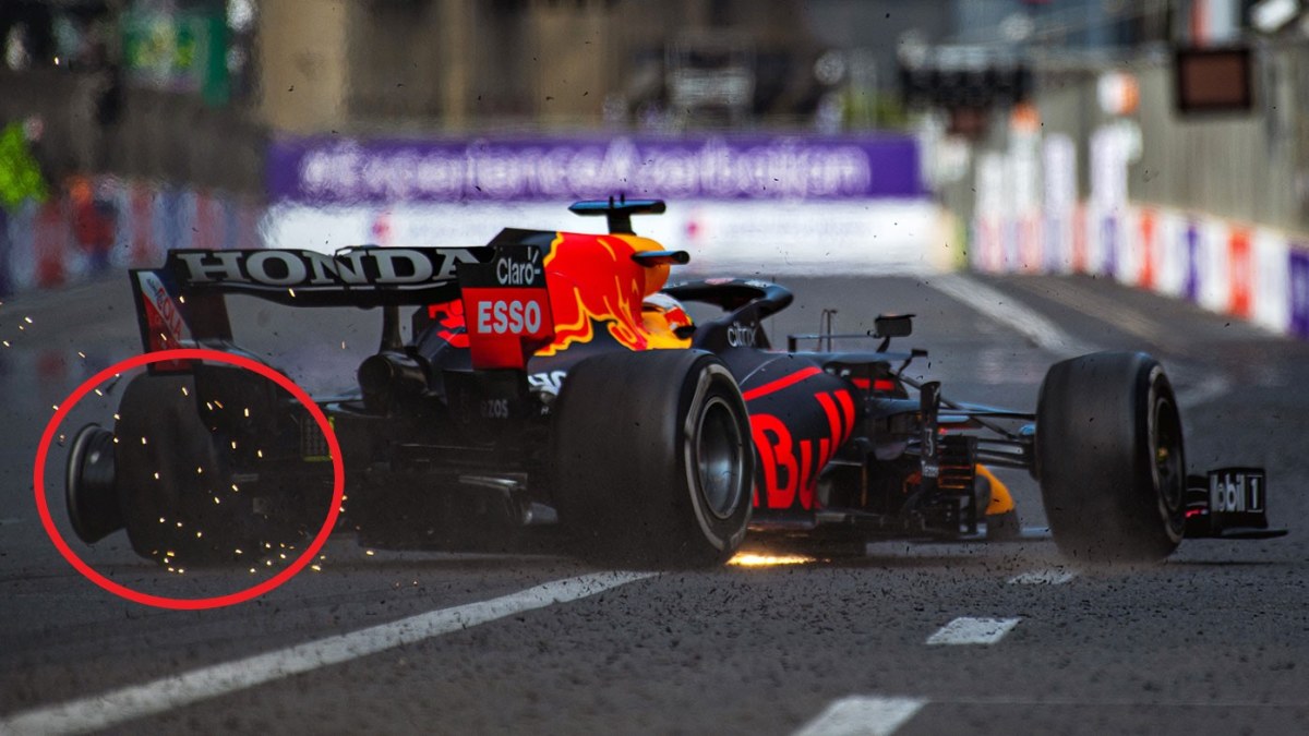 F1 news 2021 | Tyre failure costs Max Verstappen Azerbaijan Grand Prix ...