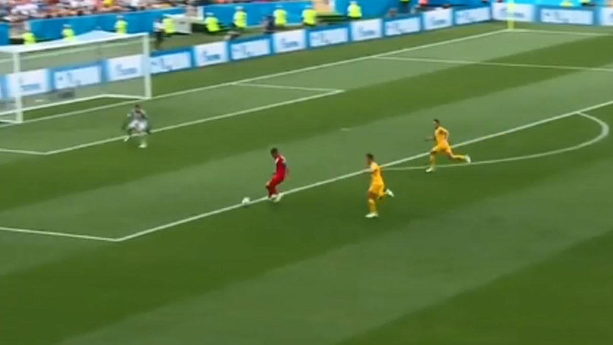 World Cup 2018: Socceroos angry at missed offside call in Peru's ...