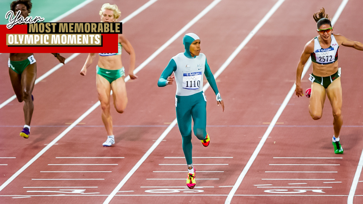 Olympics: Cathy Freeman wins 400m gold at Sydney 2000 Games