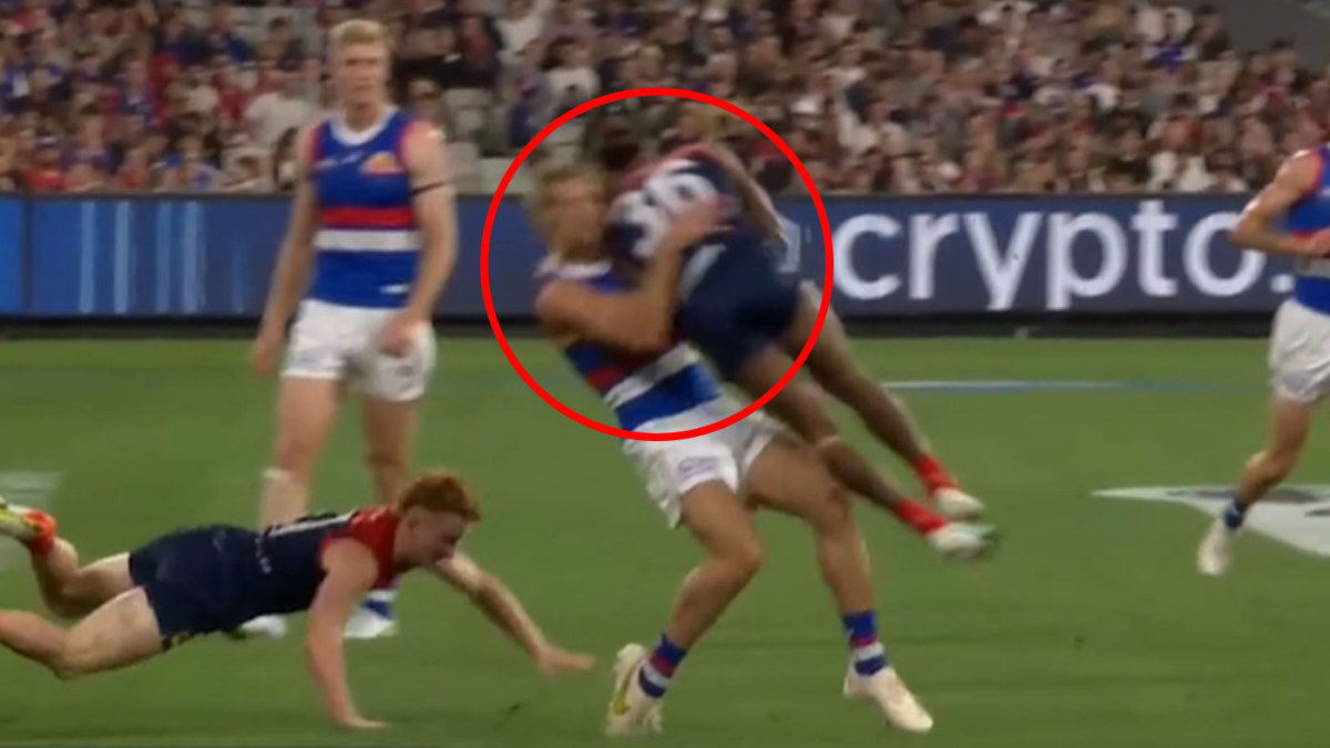 AFL news 2023: Kysaiah Pickett bump on Bailey Smith, Melbourne Demons ...