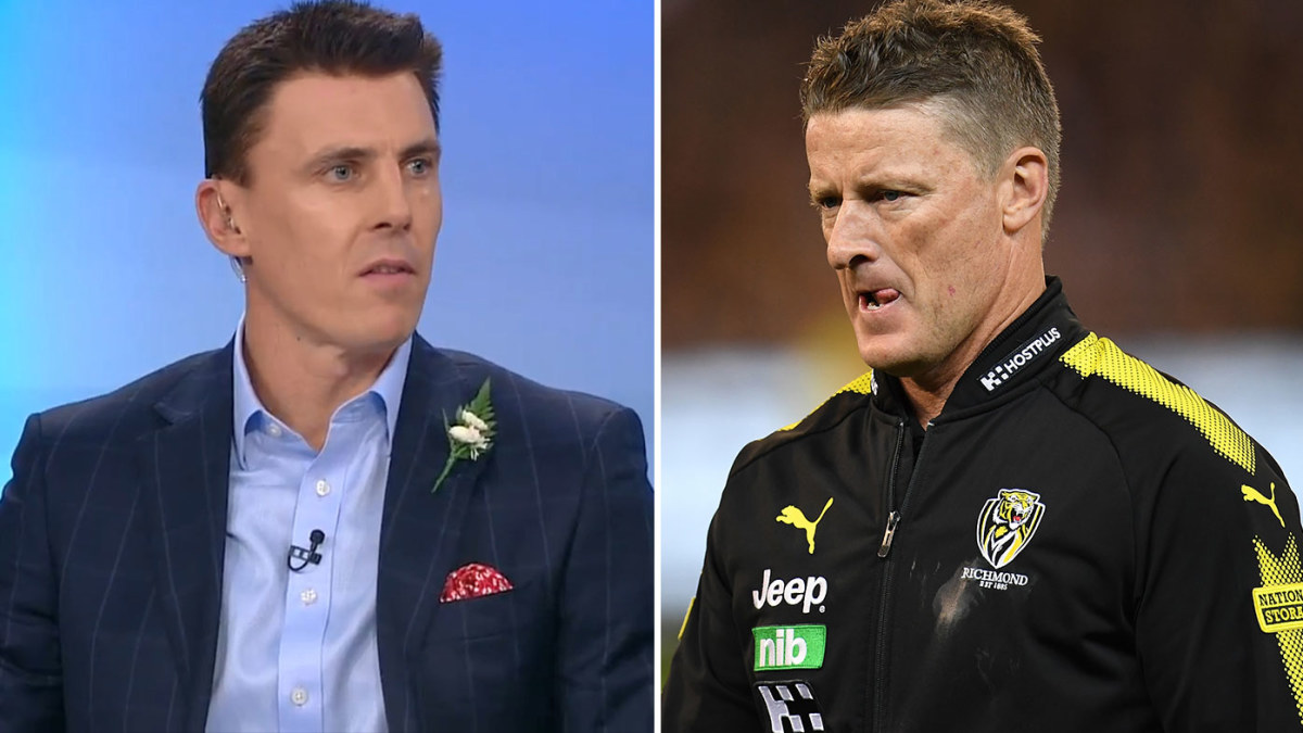 AFL: Matthew Lloyd reveals Damien Hardwick's texts after criticism of ...