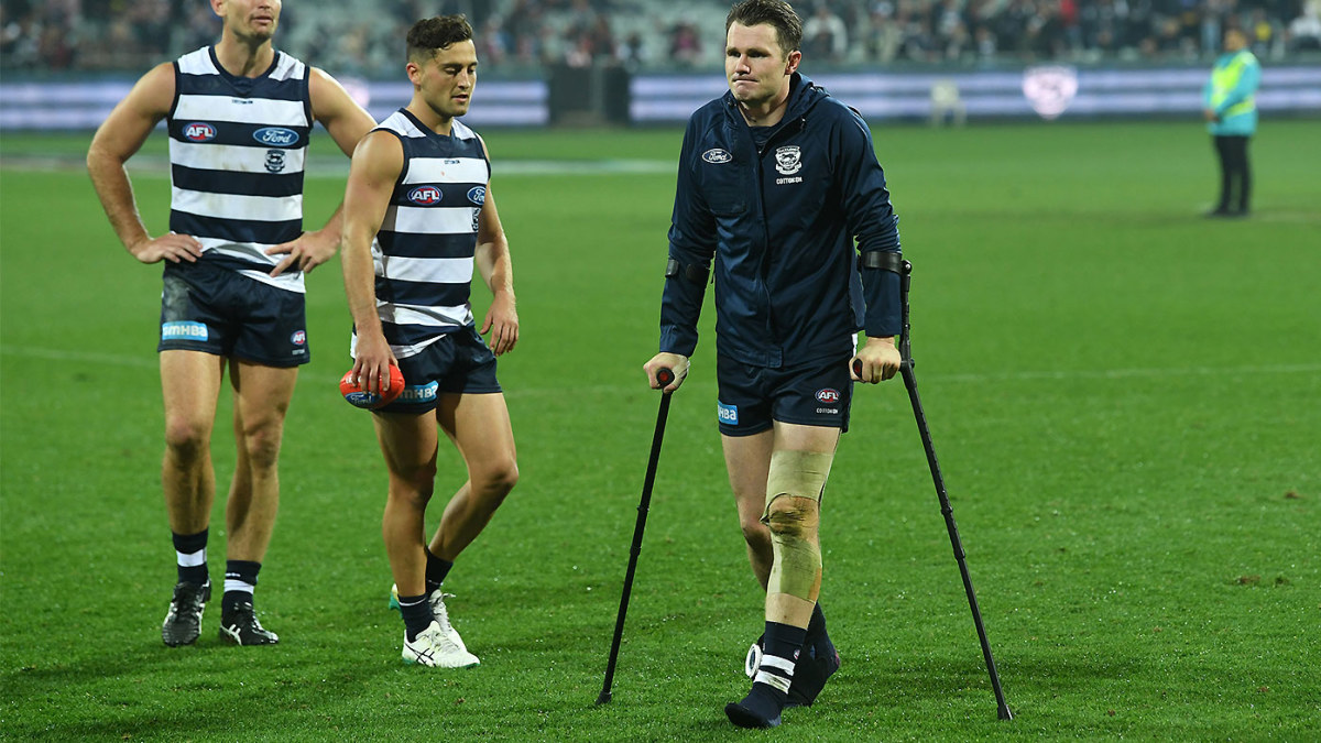 AFL: Geelong sweating over Patrick Dangerfield injury despite ...