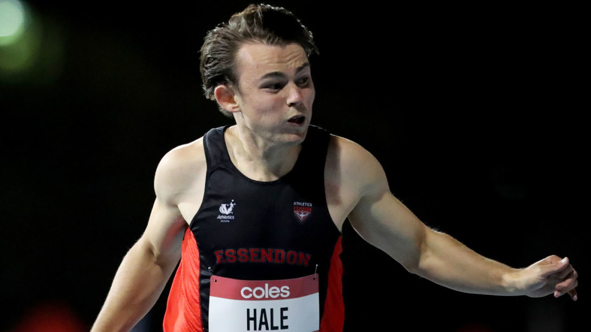 Rising sprinter Jack Hale breaks Australian 100-yard record on road to ...