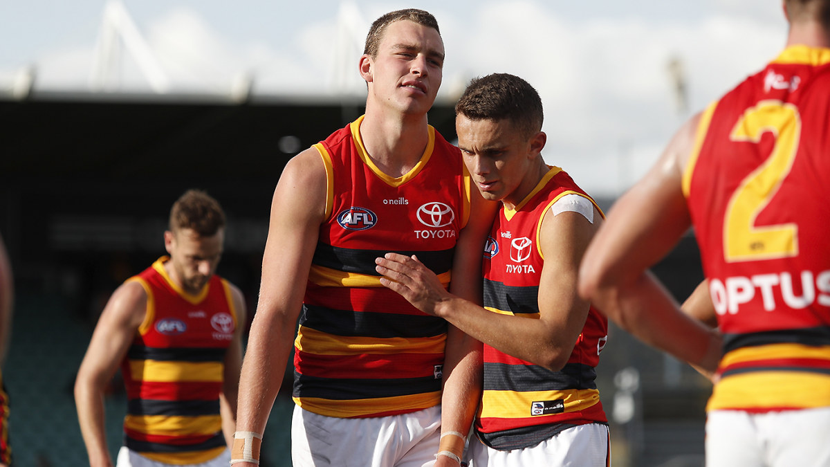 AFL: Hawthorn ruins Riley Thilthorpe's record-breaking AFL debut for ...
