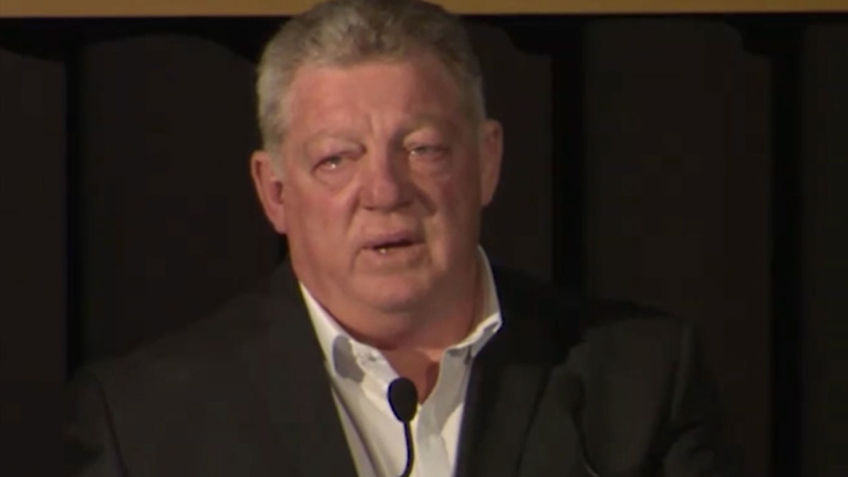 NRL: Phil Gould breaks down during emotional farewell speech to ...
