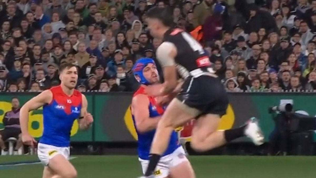 AFL News 2024: Brayden maynard bump Angus Brayshaw video, new rules to ...